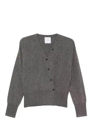 IVORY PARIS Hora Button-up Cardigan - Grey