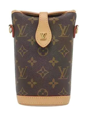 LOUIS VUITTON Monogram Fold Me Pouch Crossbody Bag - Brown