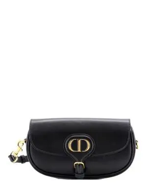 DIOR Christian Dior Bobby Flap East West Crossbody Bag Leather