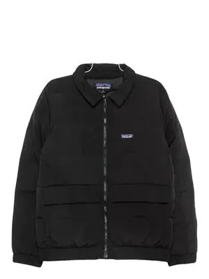 Patagonia Quilted Logo Patch Jacket - Black