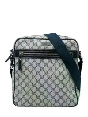 Gucci Gg Supreme Crossbody Bag - Neutrals