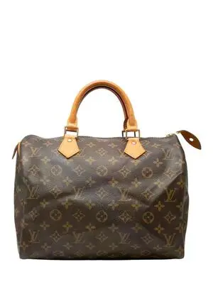 LOUIS VUITTON Louis Vuitton Monogram Speedy 30 Boston Bag