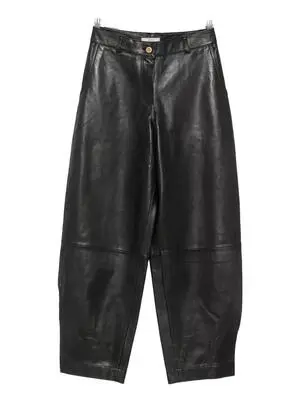 SESSUN Sessùn Carlea Leather Tapered Trousers