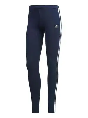 Adidas 3 Stripes Leggings - Blue