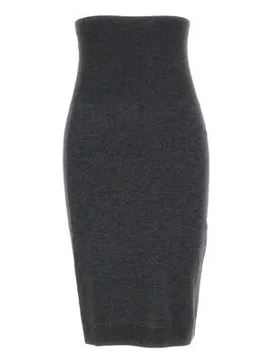 Stella McCartney Wool-knit Tube Dress - Grey