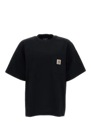 Carhartt Work In Progress Maglietta Work Pocket - Nero