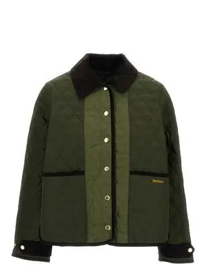 Barbour Ainsdale Quilted Patchwork Jacket - Verde