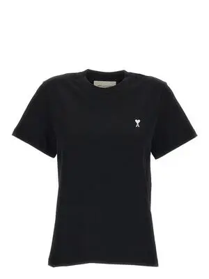 AMI Paris Ami Paris Ami De Cœur T-Shirt Nero