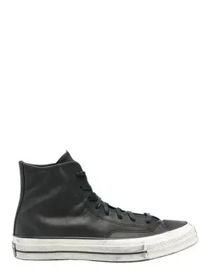 CONVERSE Chuck 70 Industrial Leather High Top Sneakers - Black