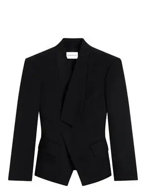 Givenchy Reverse Lapel Jacket - Black