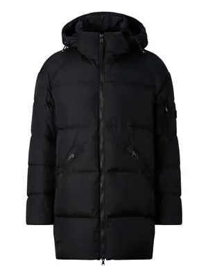Bogner Jones Quilted Down Jacket With Adjustable Hood - Black