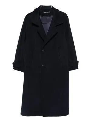 NICHOLSON & NICHOLSON Wool Coat - Blue