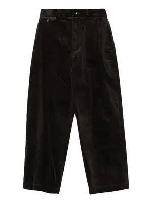 NICHOLSON & NICHOLSON Corduroy Trousers - Brown