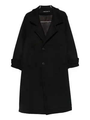 NICHOLSON & NICHOLSON Wool Coat - Black