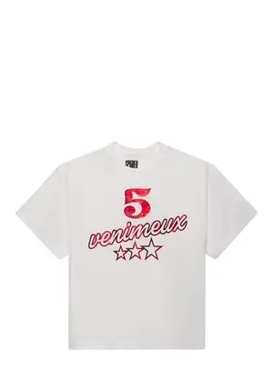 SP5DER Glacier' Venimeux Graphic Tee - Cream