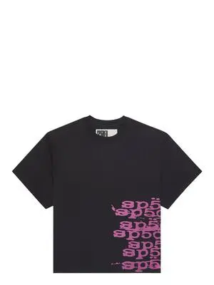 SP5DER Stacked Tee - Black