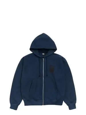 StÜssy 8 Ball Zip Hoodie - Blue
