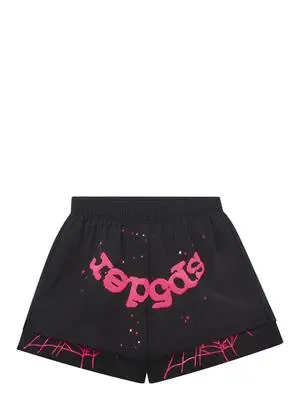 SP5DER Sp5der OG Web Double Layer Short Black