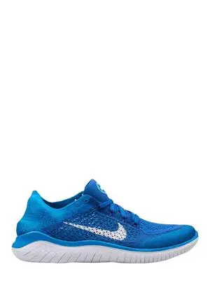 Nike Nike Free RN Flyknit 2018 Athletic Sneakers Blue