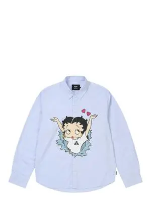PALACE Betty Boop Graphic Shirt - Blue
