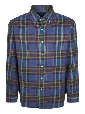 Polo Ralph Lauren Woven Sport Shirt - Blu