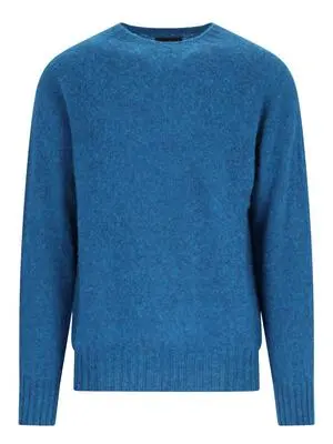 Howlin' Wool Sweater With Dragonfly Motif - Multicolor