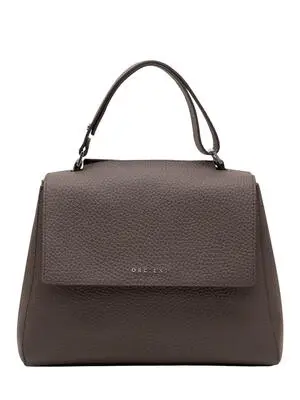 Orciani Sveva Soft Shoulder Bag - Marrone