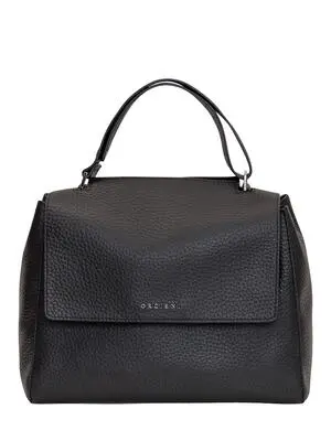 Orciani Sveva Soft Shoulder Bag - Nero