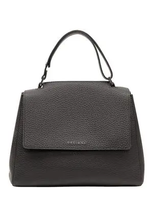 Orciani Sveva Soft Shoulder Bag - Nero