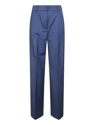 Max Mara MAX MARA WEEKEND WKDVISIVO Wide Leg Pants Blu
