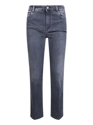 Max Mara MAX MARA WEEKEND Drapal Lo-Style Jeans Trombetta Nero