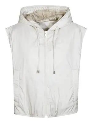 Max Mara Reversible Gilet Vest - Bianco