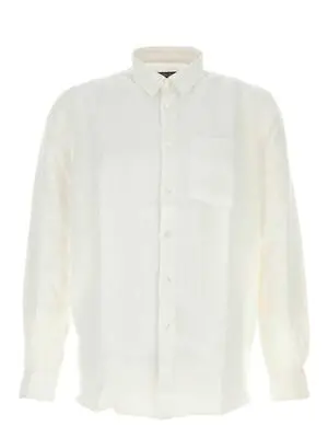 Vilebrequin Caroubis Linen Shirt - White