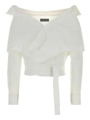 Balenciaga BALENCIAGA Poplin Shirt White