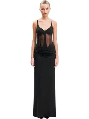 OW Sivara Maxi Dress - Black