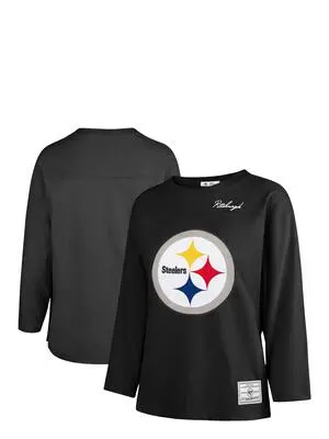 '47 47 Pittsburgh Steelers Game Nod Timeless Long Sleeve T-shirt - Black