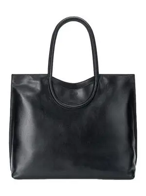 STAUD STAUD Maude North-South Leather Tote