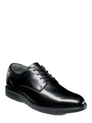 Florsheim Avenue Leather Plain Toe Oxford - Black