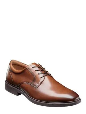 Florsheim Forecast Ii Waterproof Plain Toe Oxford - Cognac