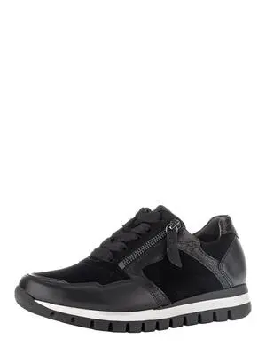 Gabor Bridget Leather Sneaker - Black