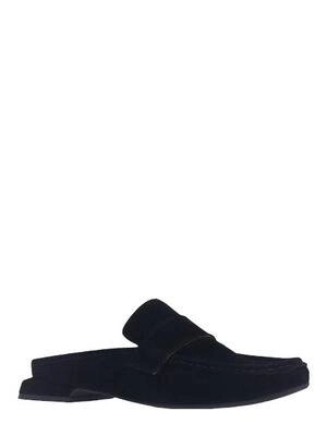 L'AMOUR DES PIEDS Tynessa Flat Mule - Black