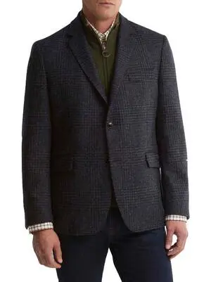 Barbour Barbour Bryson Wool Sport Coat Navy