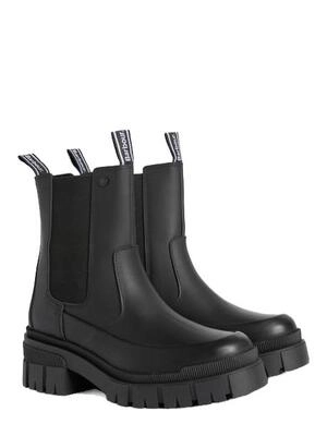 Barbour Sofie Leather Chelsea Boots - Black