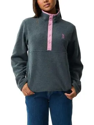 Rip Curl Rip Curl S-Series Polartec Fleece Pullover Charcoal Marle