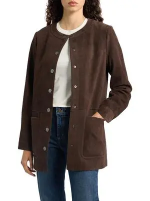 Kobi Halperin Linda Leather Coat - Espresso