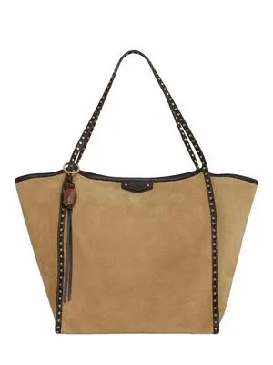 Rebecca Minkoff Dylan Leather Tote - Chestnut/fondant