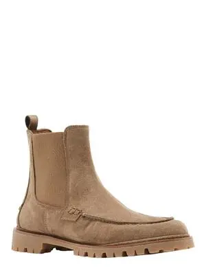 La Canadienne Marlow City Dry™ Waterproof Suede Chelsea Boots - Toast Suede