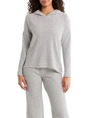 ASTROLOGIE CALIFORNIA ASTROLOGIE CALIFORNIA Tiegan Stripe Hoodie White/black