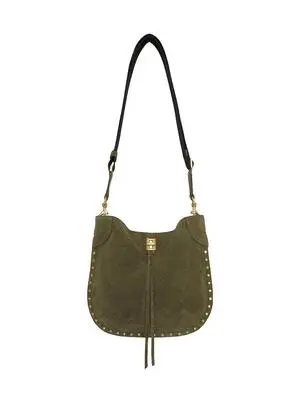 Rebecca Minkoff Darren Slim Leather Crossbody Bag - Olive
