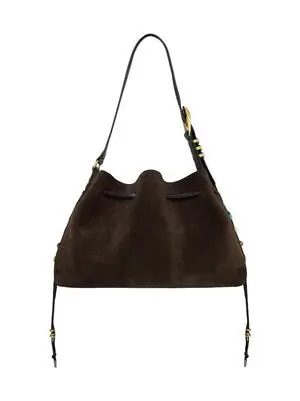 Rebecca Minkoff Billie Leather Shoulder Bag - Fondant